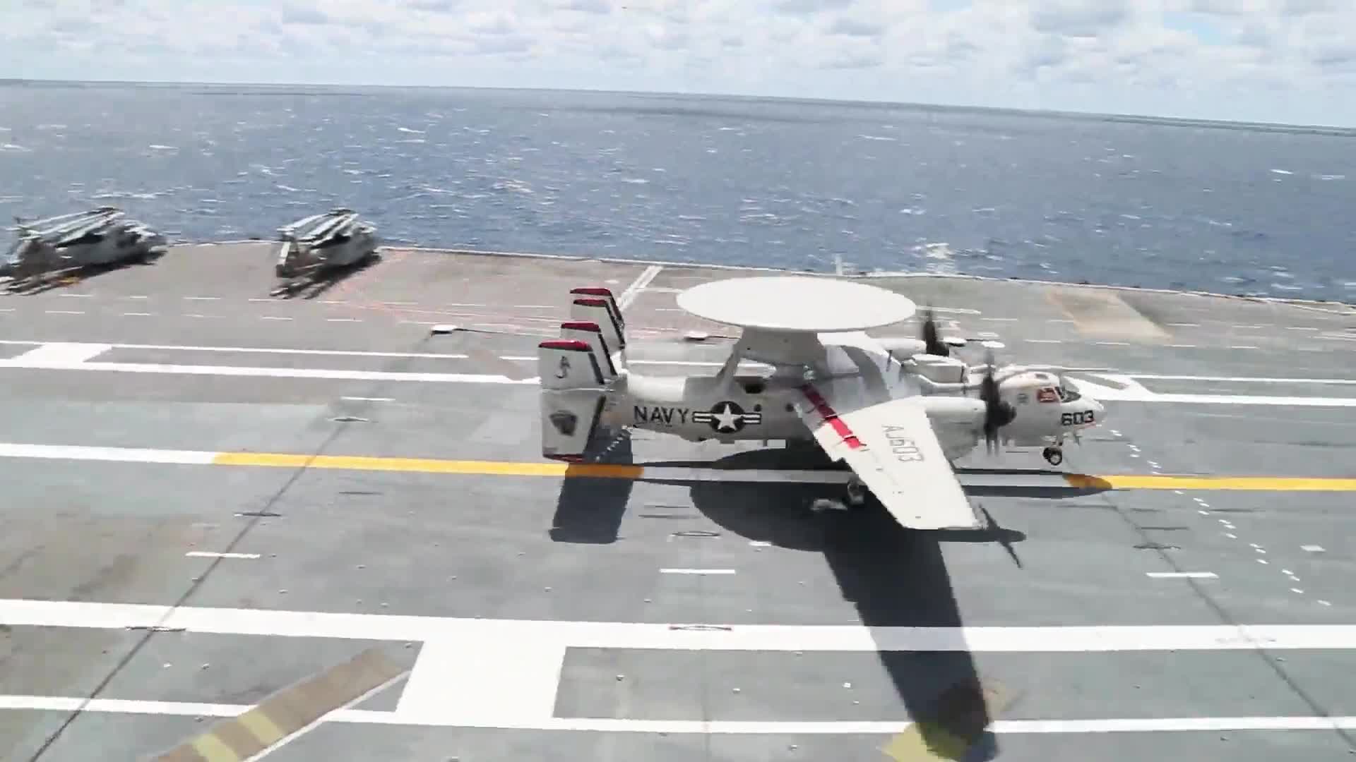 Flight ops aboard aircraft carrier USS Gerald R. Ford (CVN 78) – WAVY.com