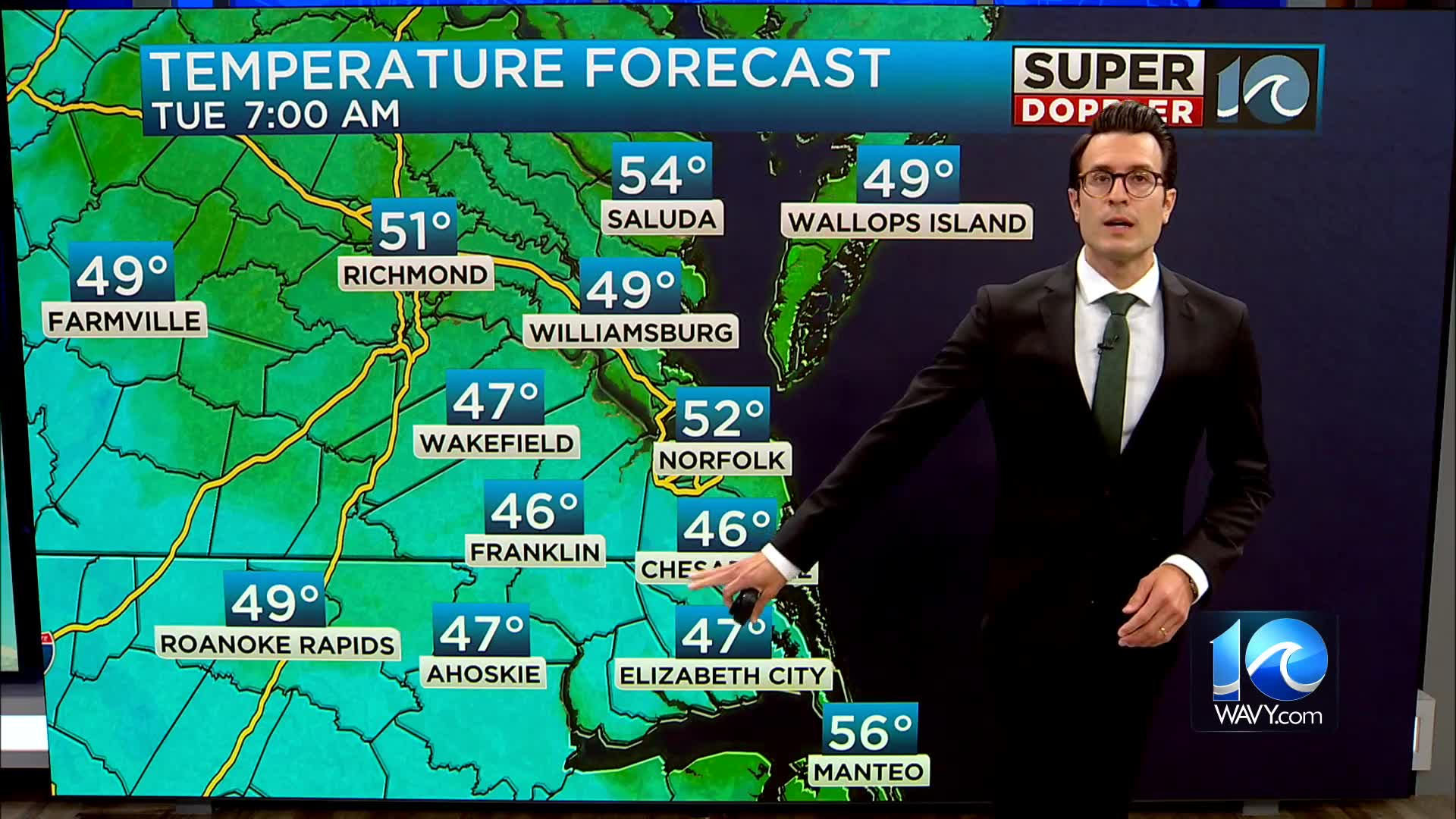 WAVY Weather Evening Update | Oct. 16, 2023 – WAVY.com