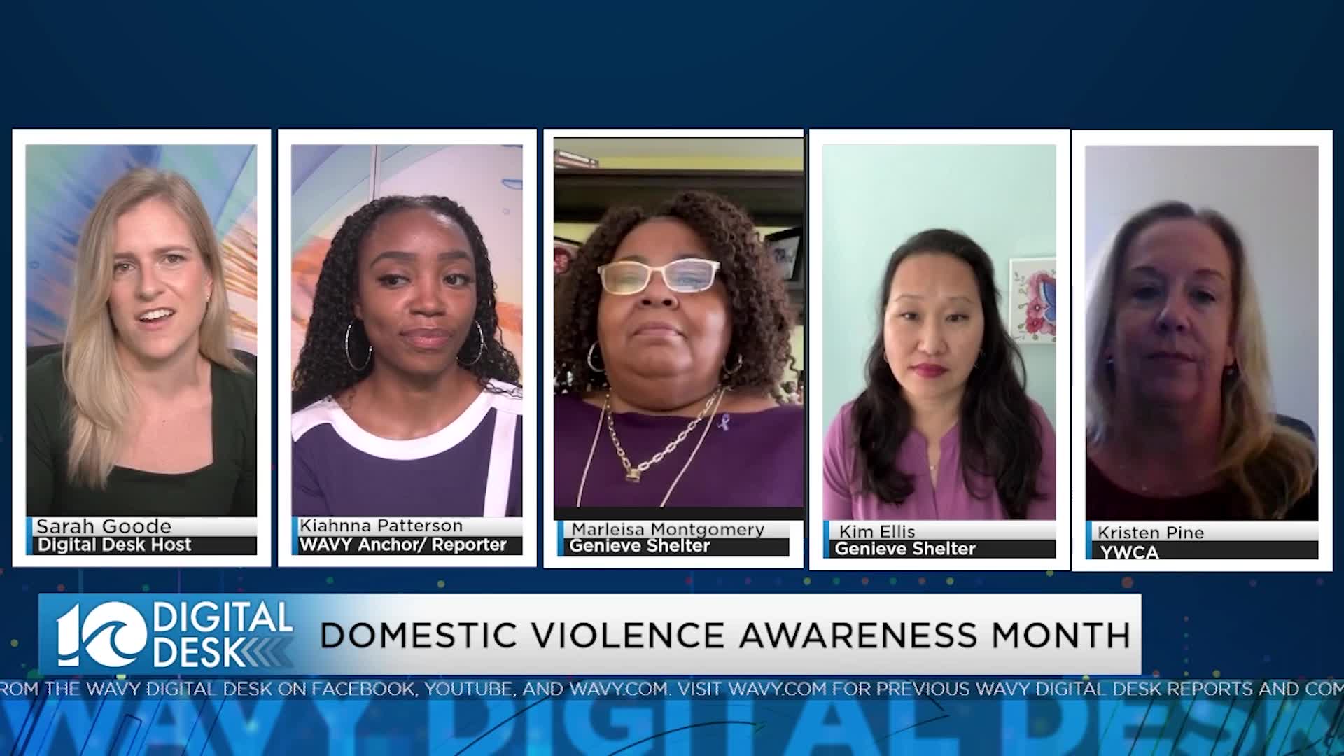 Digital Desk: Domestic Violence Awareness Month, Oct. 18 – WAVY.com