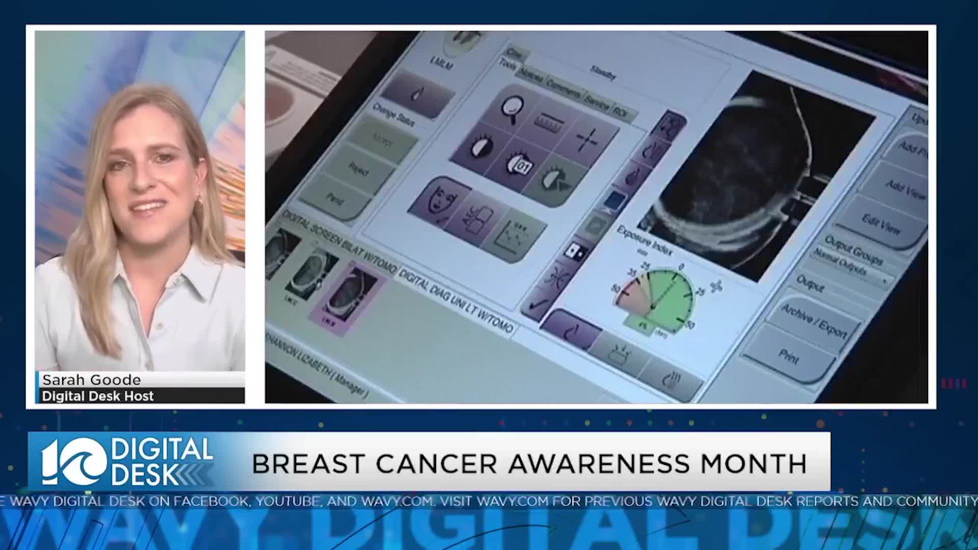 Digital Desk: Breast Cancer Awareness Month with EVMS – WAVY.com