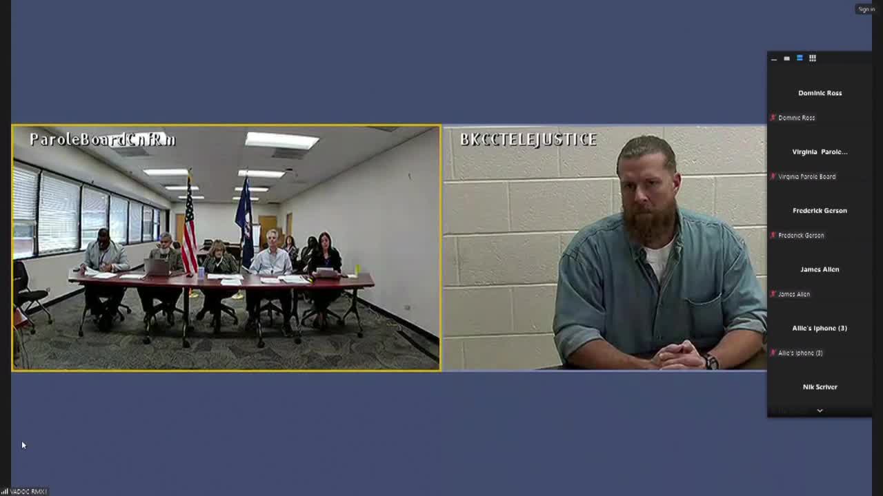 Excerpt from Dusty Turner’s Jan. 7 parole hearing – WAVY.com