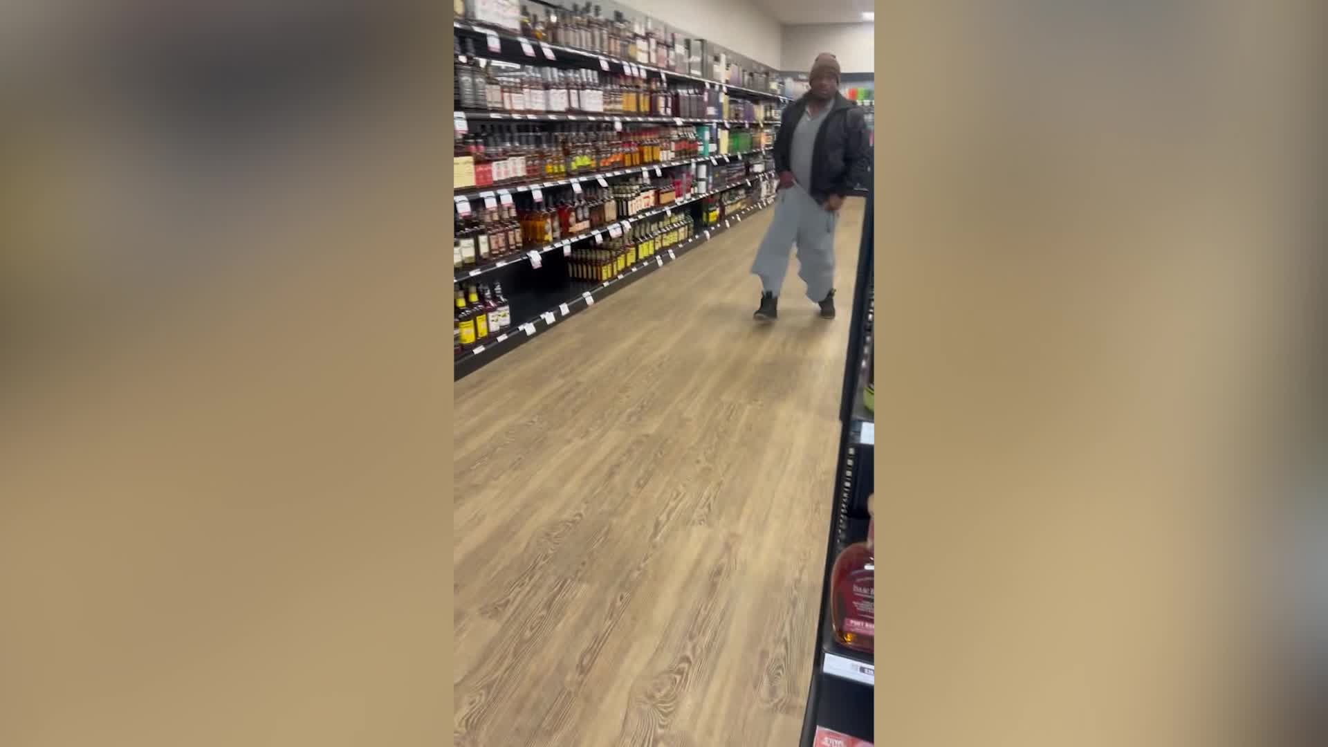 Video shows ABC store suspect loaded down with alcohol – WAVY.com
