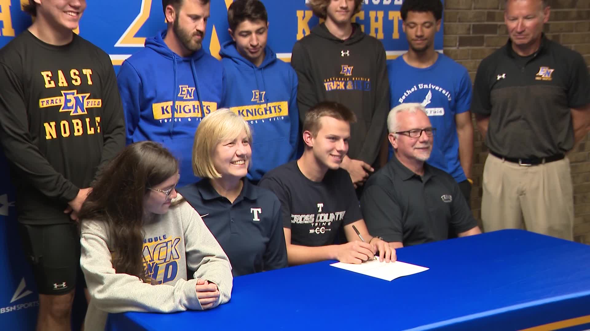 Trey Warren full interview on signing with Trine University for track ...
