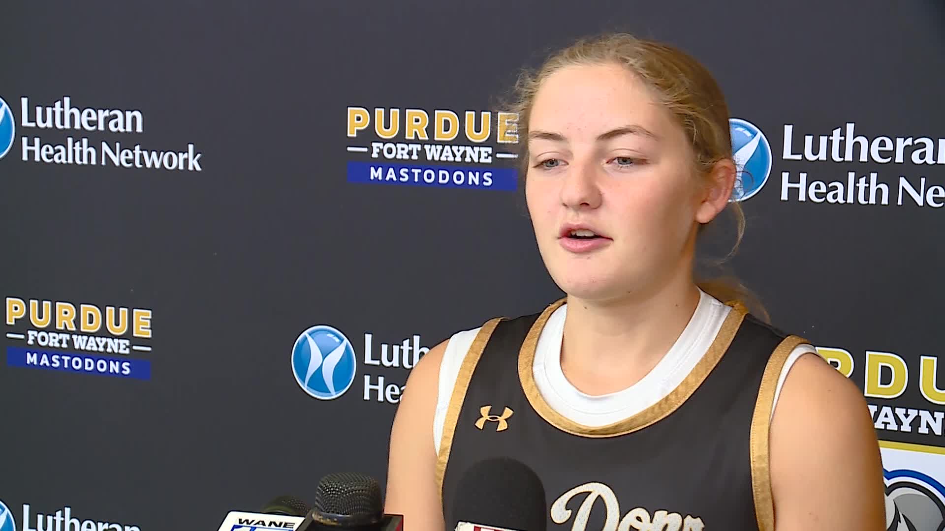 Purdue Fort Wayne women’s basketball Audra Emmerson full practice ...