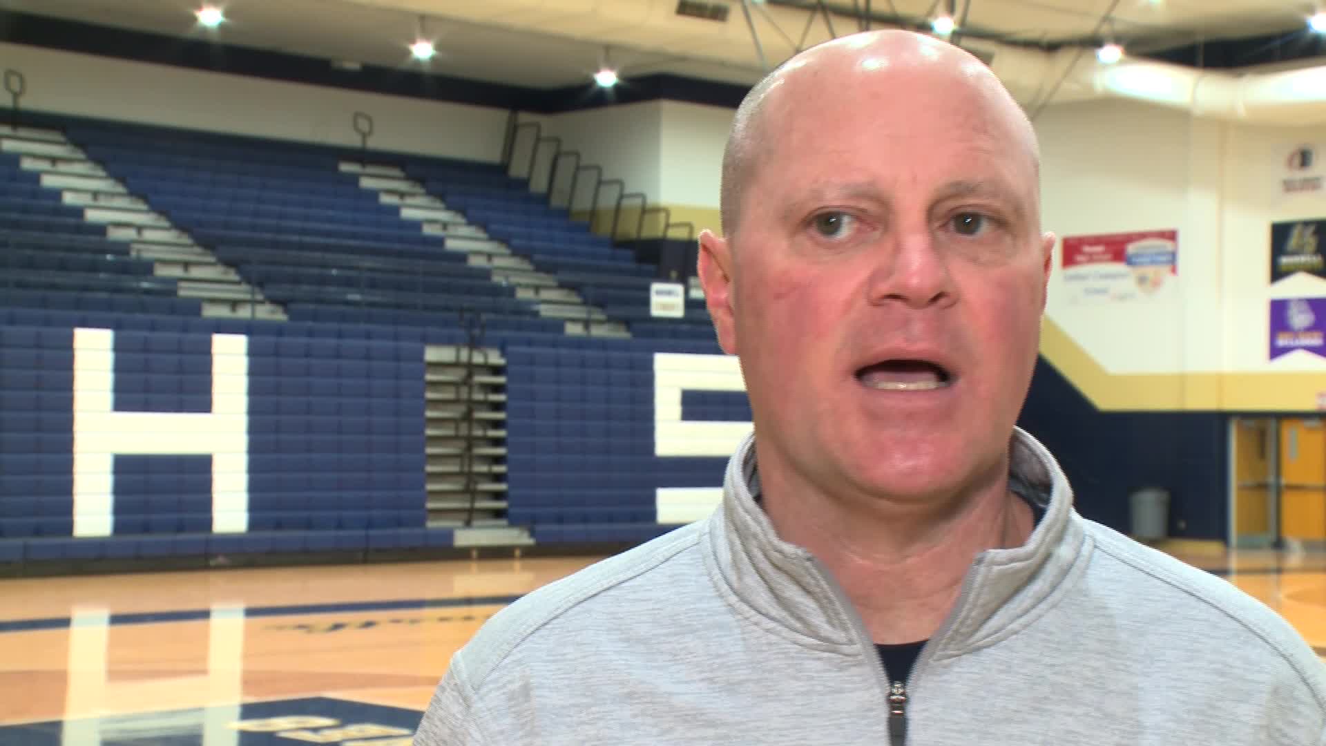 Eric Thornton full interview at Norwell Knights girls basketball ...