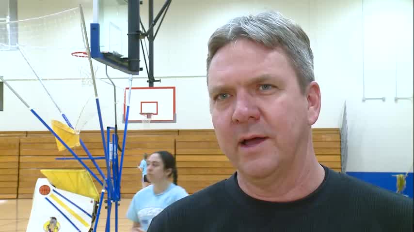 Rod Parker full interview at Homestead girls basketball practice on 2 ...