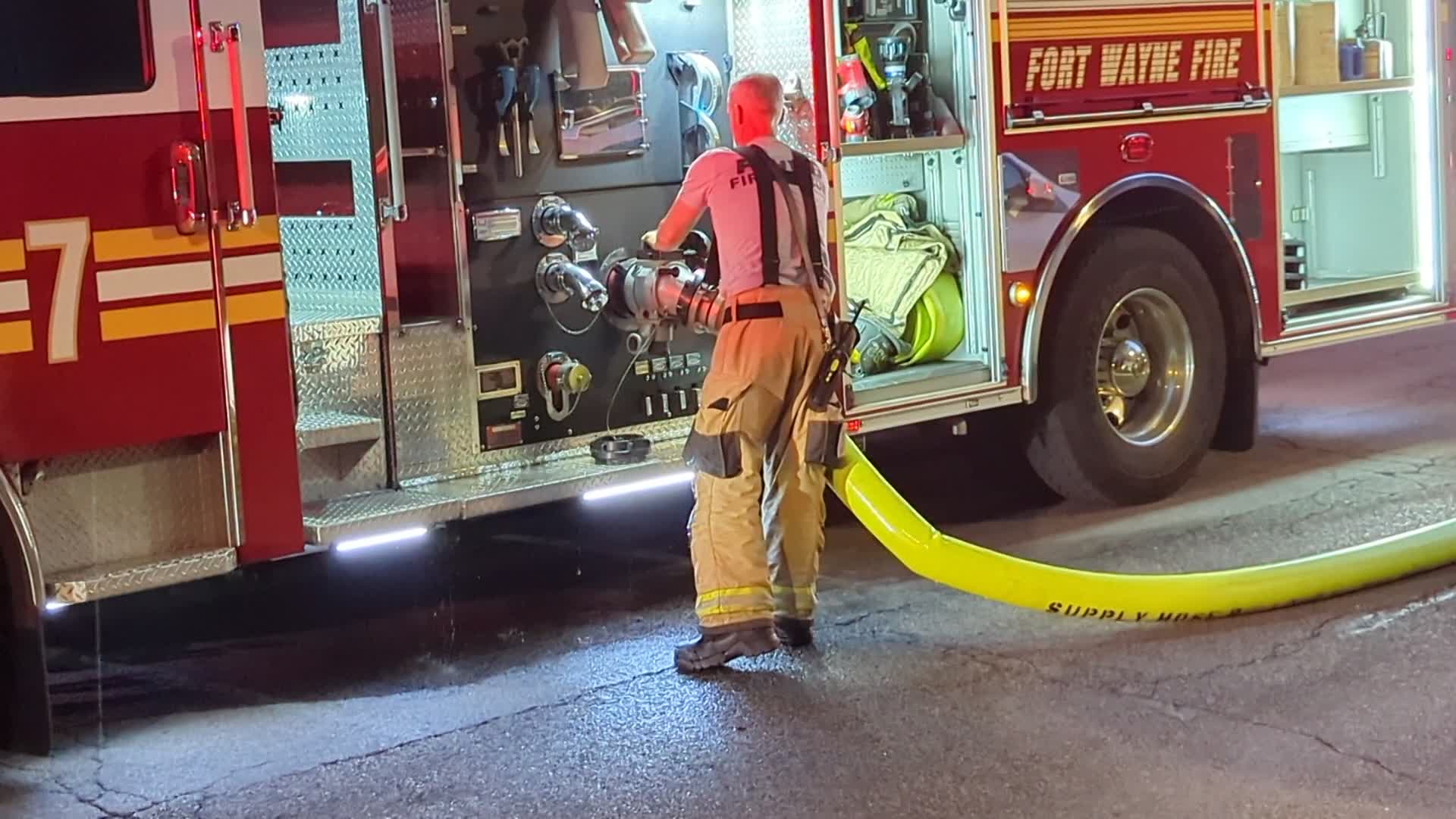 High Street fire – WANE 15