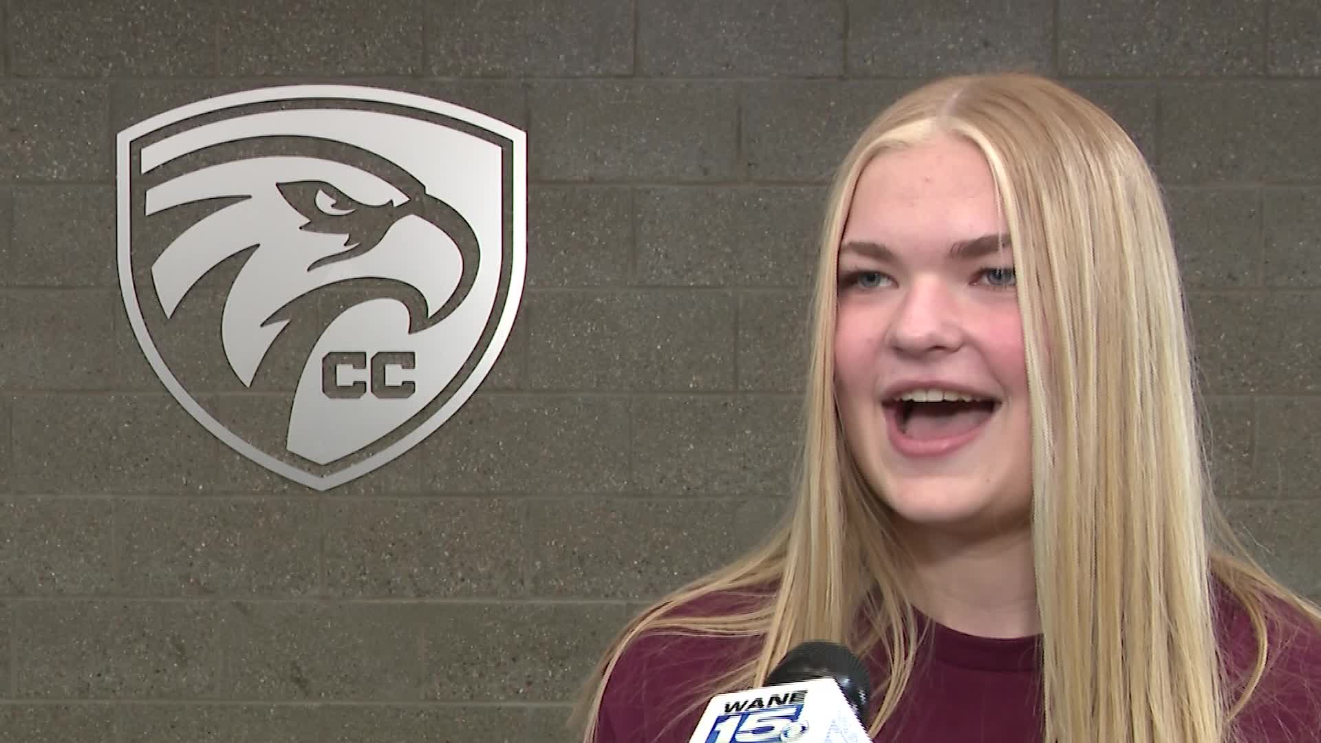 Columbia City’s Breana Rumschlag signing day interview with West Texas ...