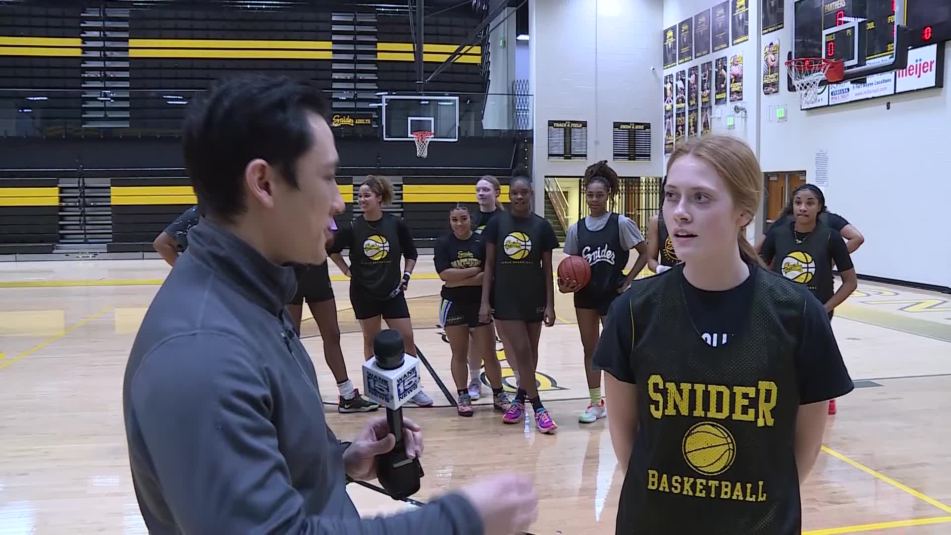 Snider girls basketball’s Sam Baughman practice interview 1/23/2024 ...
