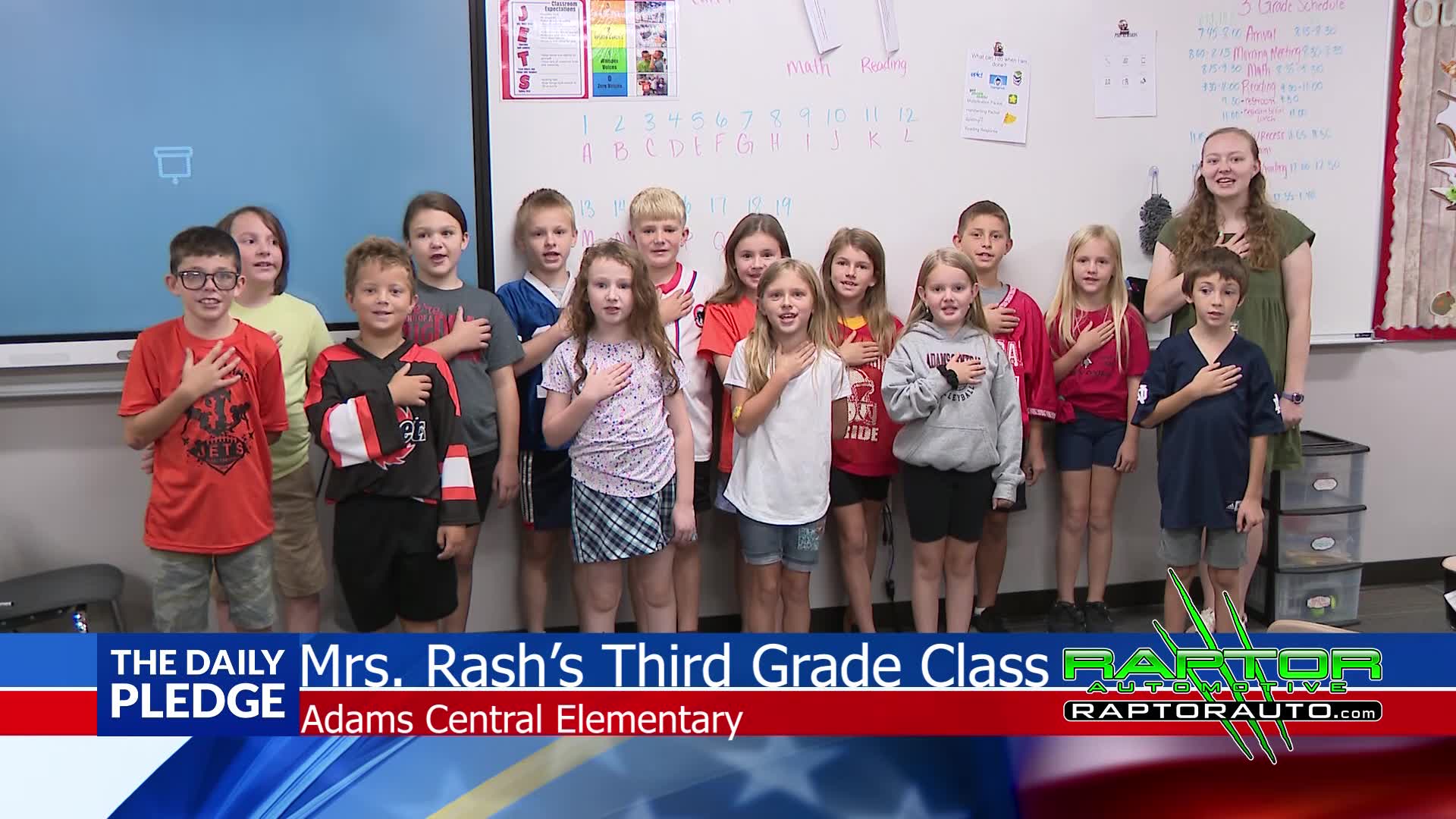 Mrs. Rash’s 3rd grade class – WANE 15