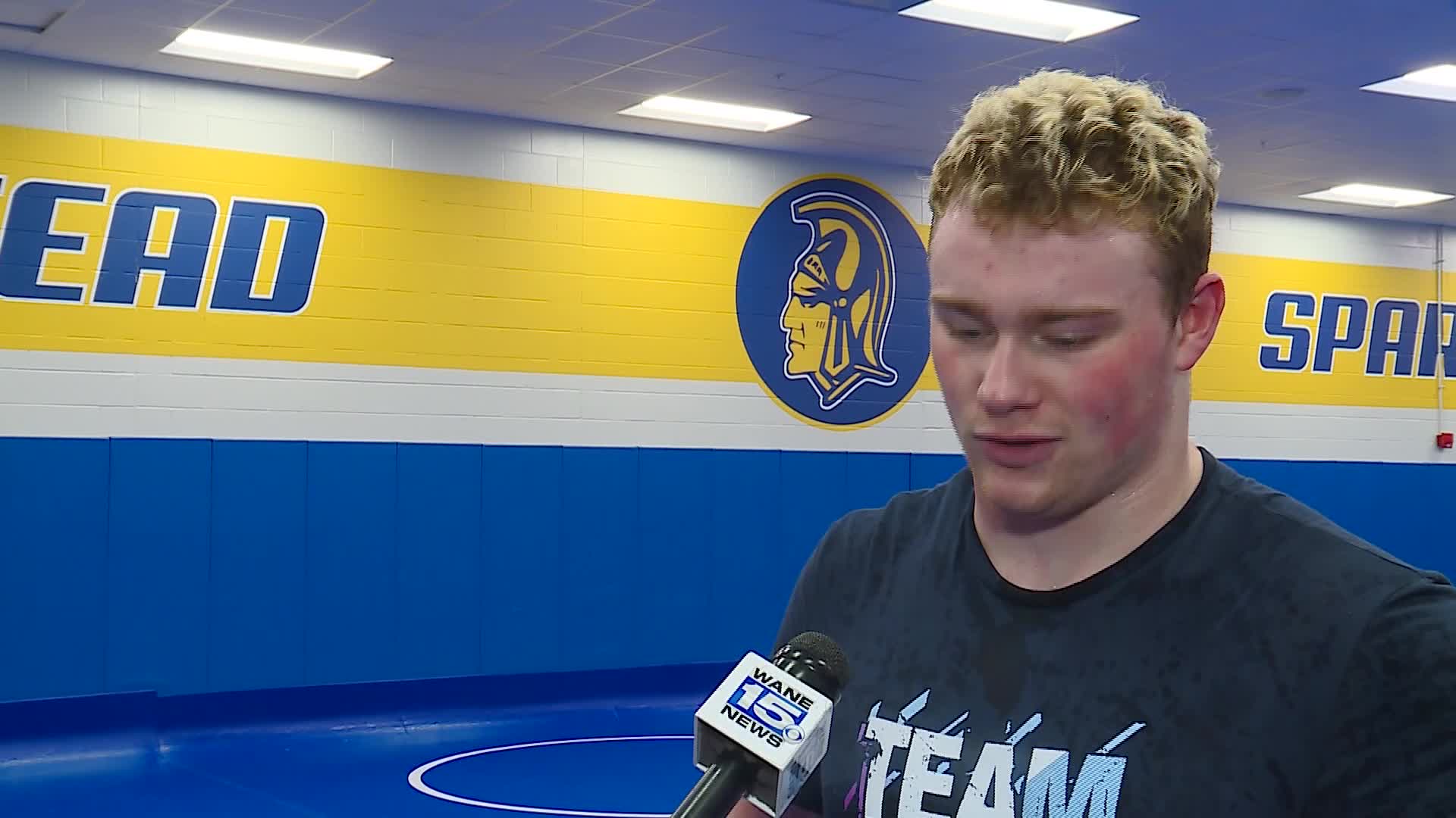 0203 Caleb Evans full practice – WANE 15