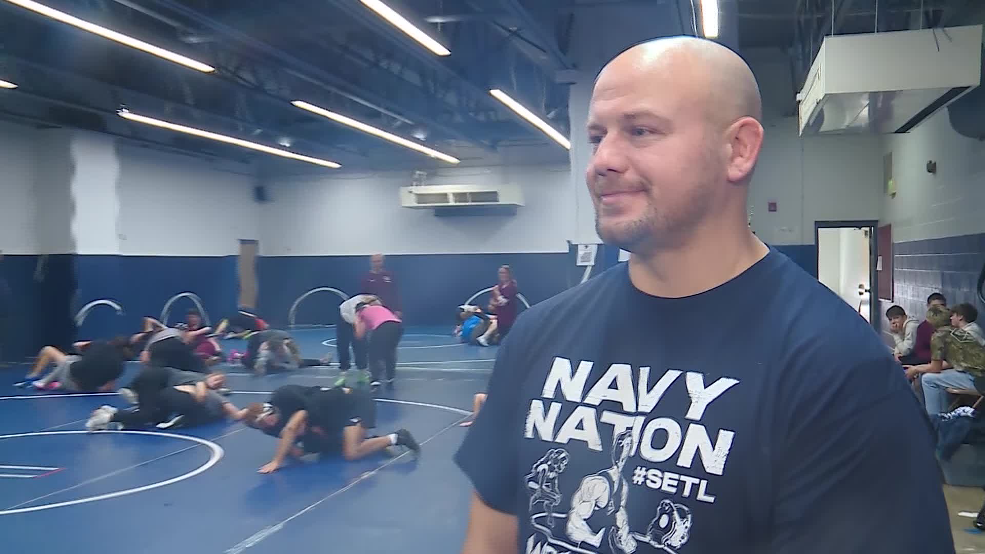Garrett head wrestling coach Nick Kraus practice interview 1/6/2025 ...