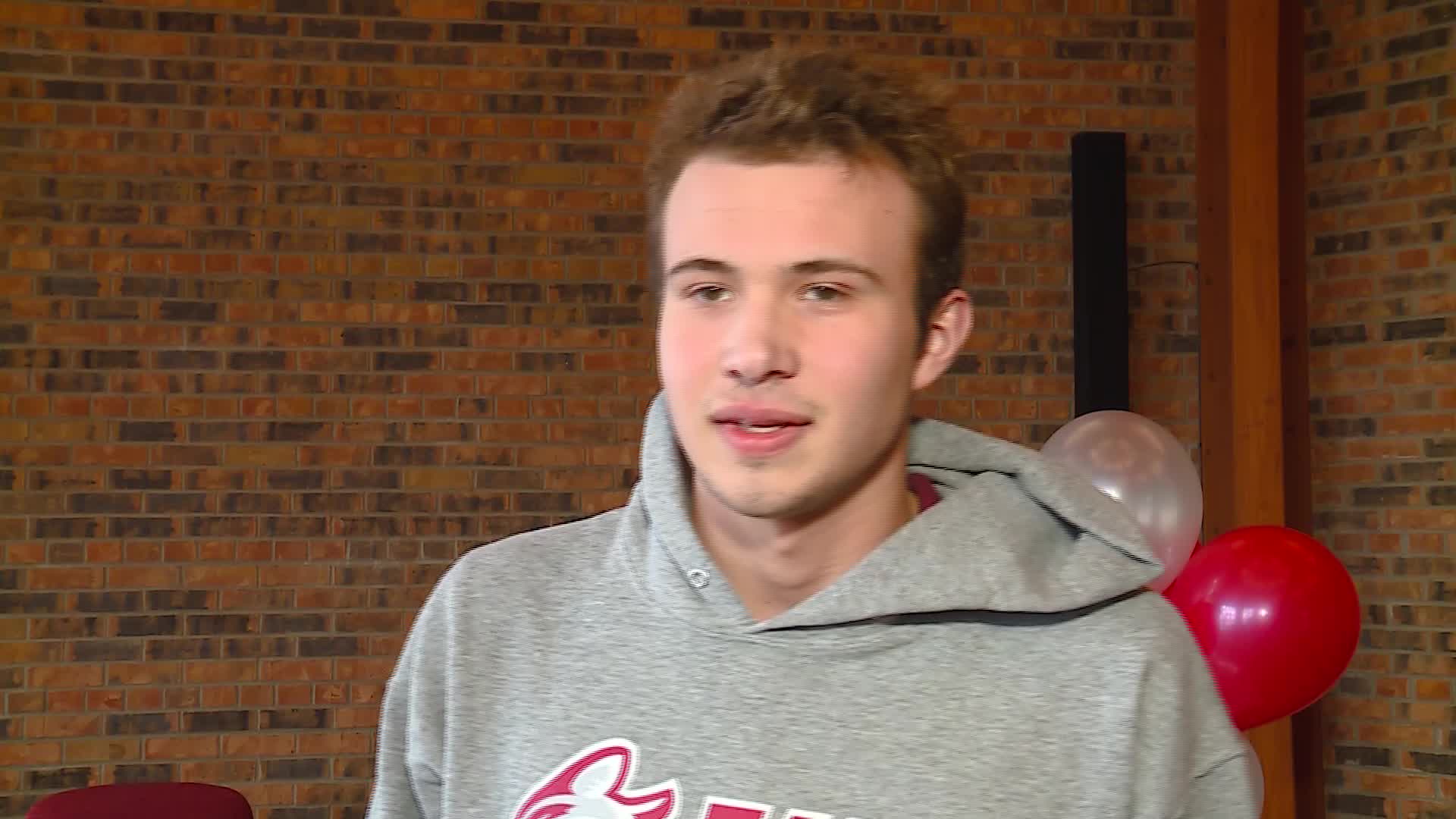 Concordia’s Drew Hatfield signing day interview with Indiana Wesleyan ...