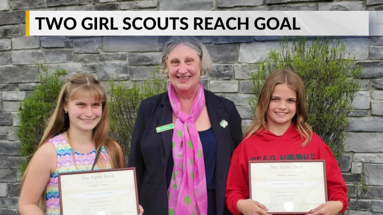 2 northeast Indiana Girl Scouts each sell over 4K boxes of cookies ...