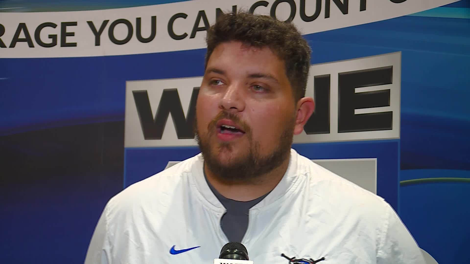 Southern Wells head coach Blake Blaker interview at NE Indiana High ...