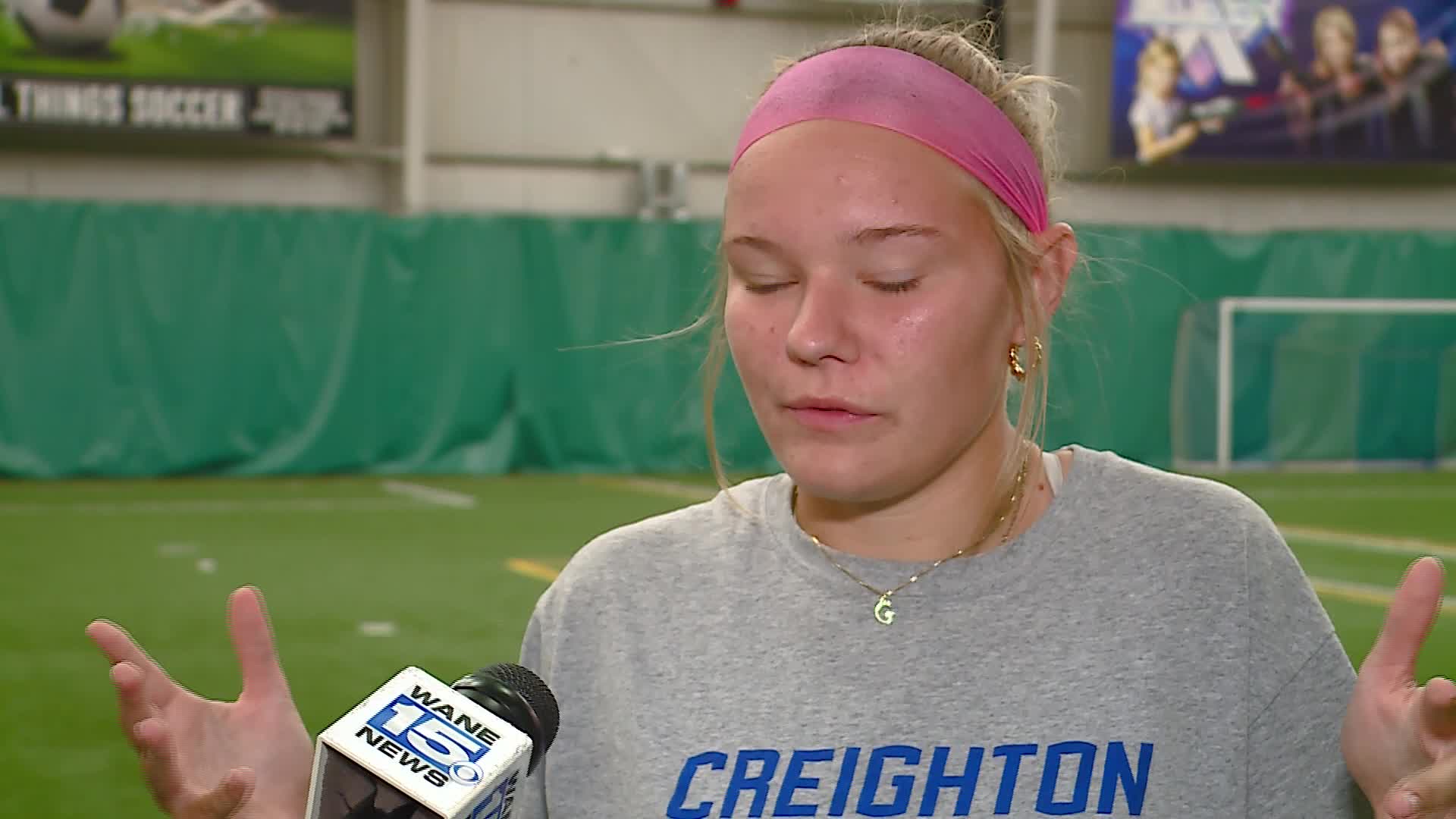 Norwell senior Grace Mann interview on scoring 100 career goals 9/11 ...