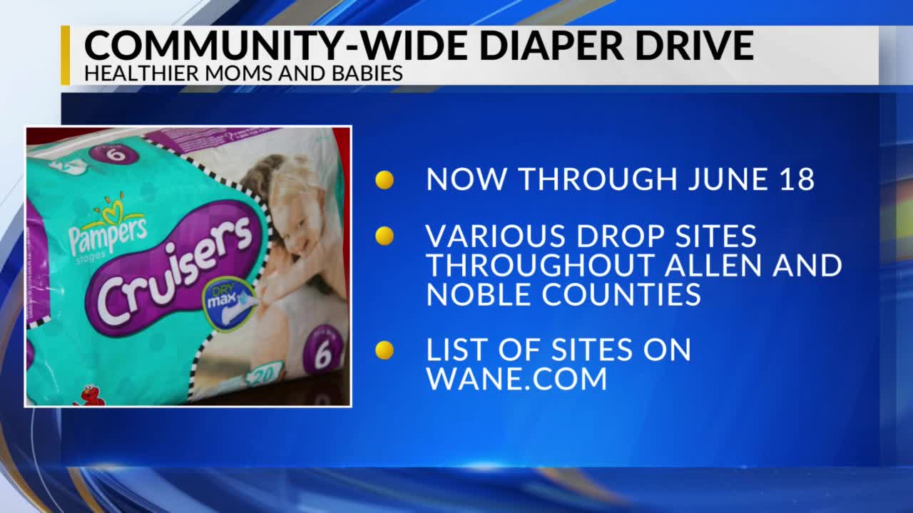 Community diaper drive – WANE 15