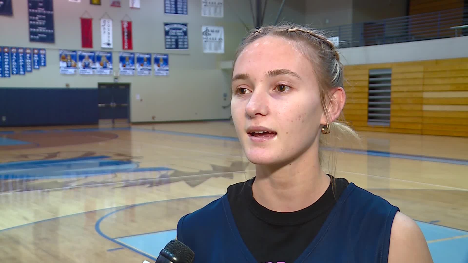 Woodlan girls basketball’s Leah Elwood full practice interview 2/5/2024 ...