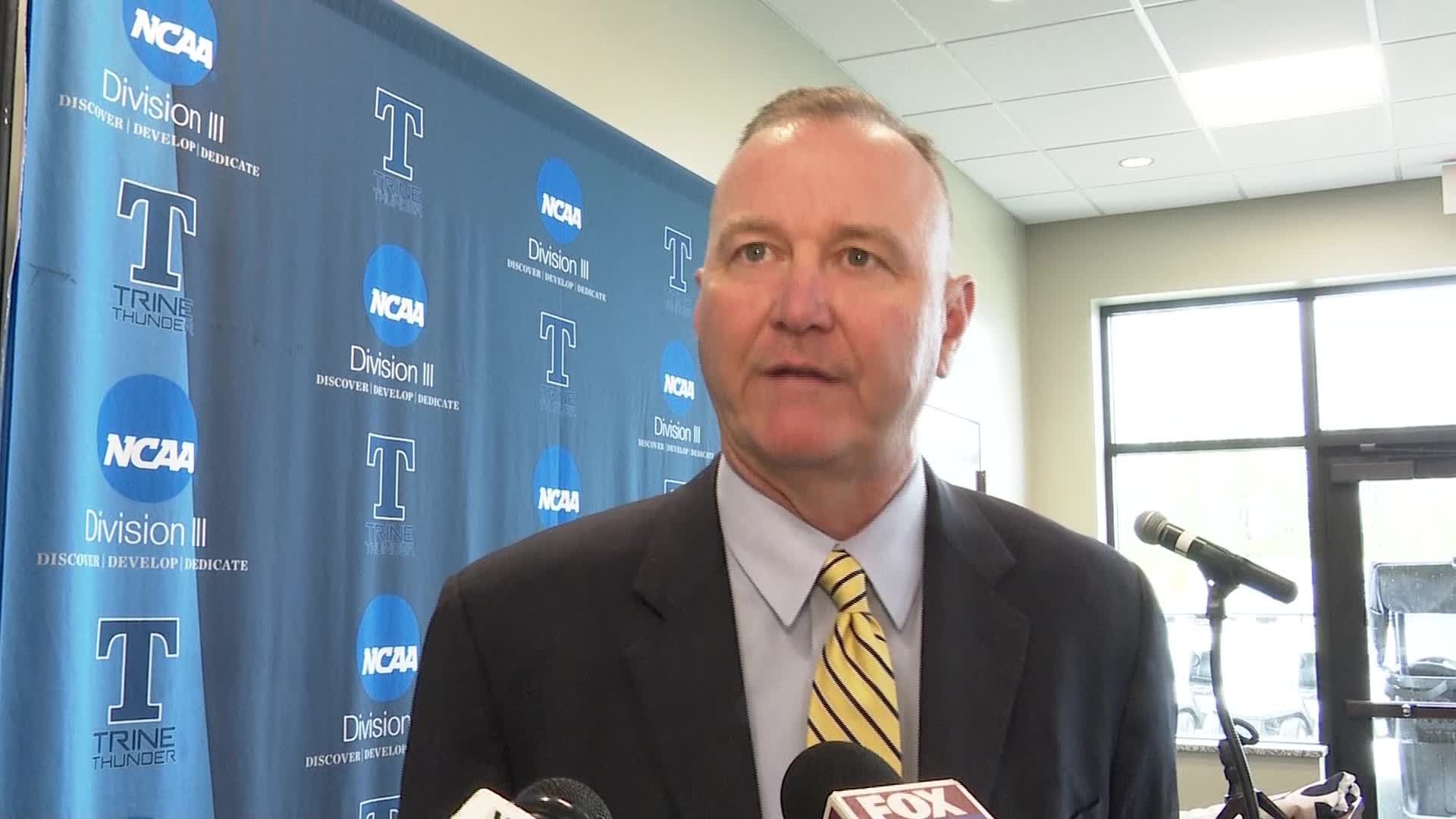 Trine University athletic director Matt Land full interview on 5/1/25 ...