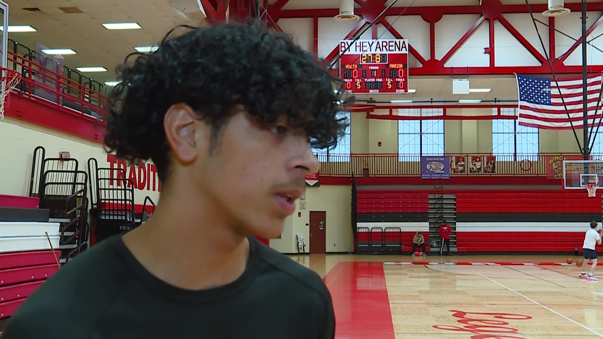 North Side boys basketball’s Jaxson Fugate full practice interview 1/1 ...