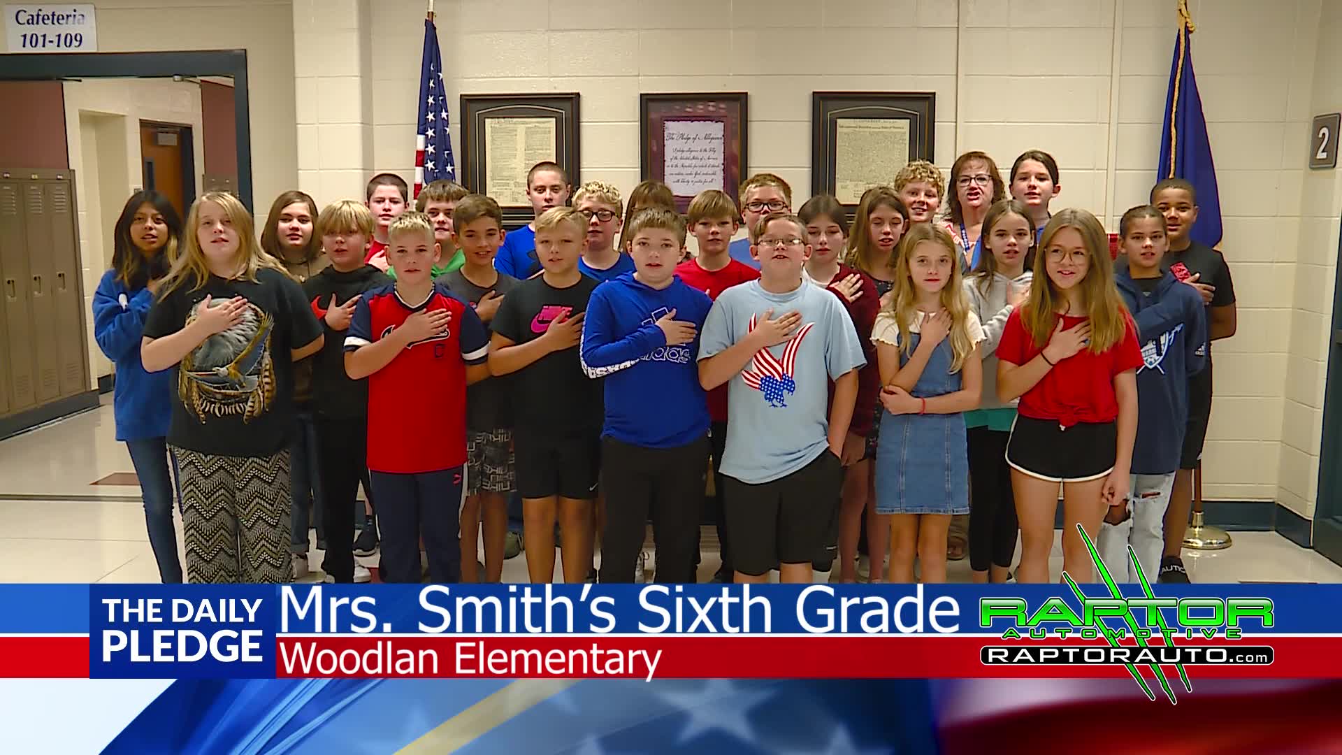 Mrs. Smith’s 6th grade class – WANE 15
