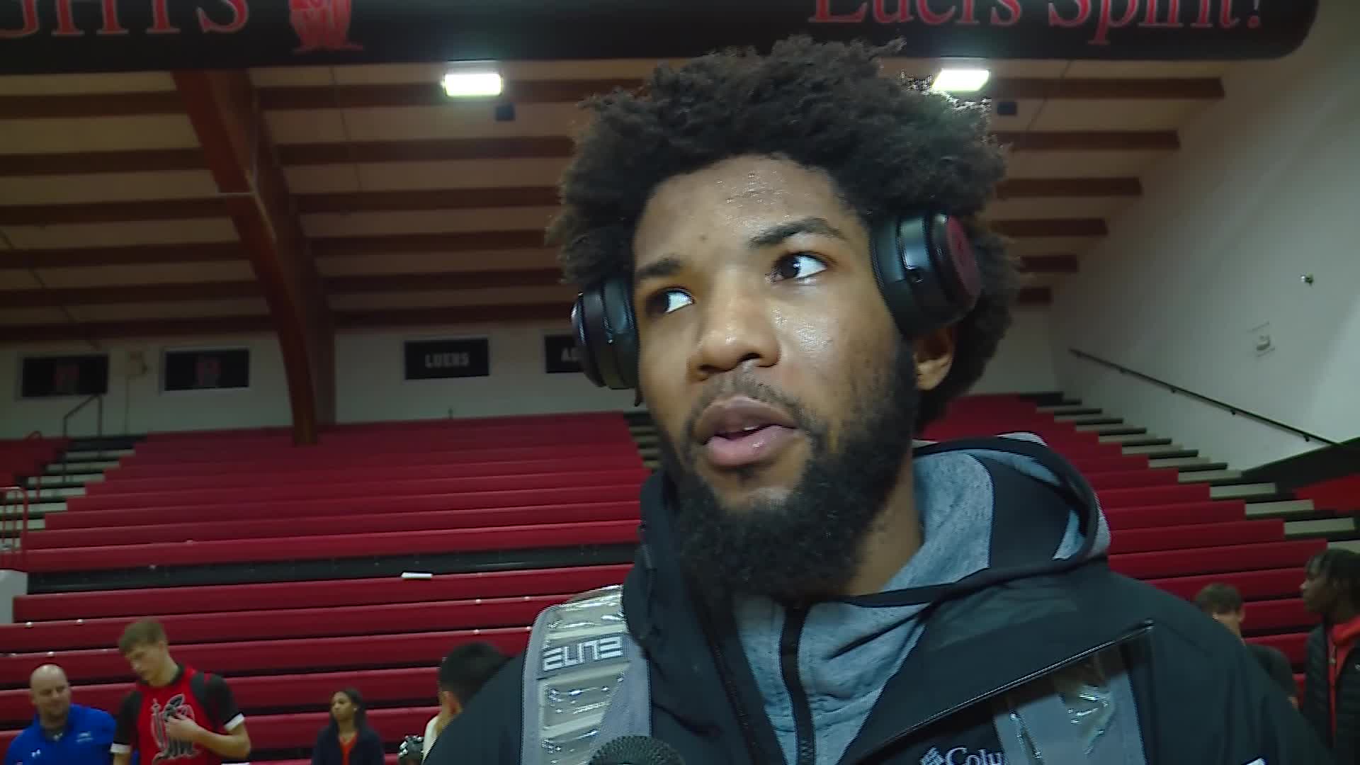 Wayne’s Preston Comer postgame interview 1/26/2024 – WANE 15