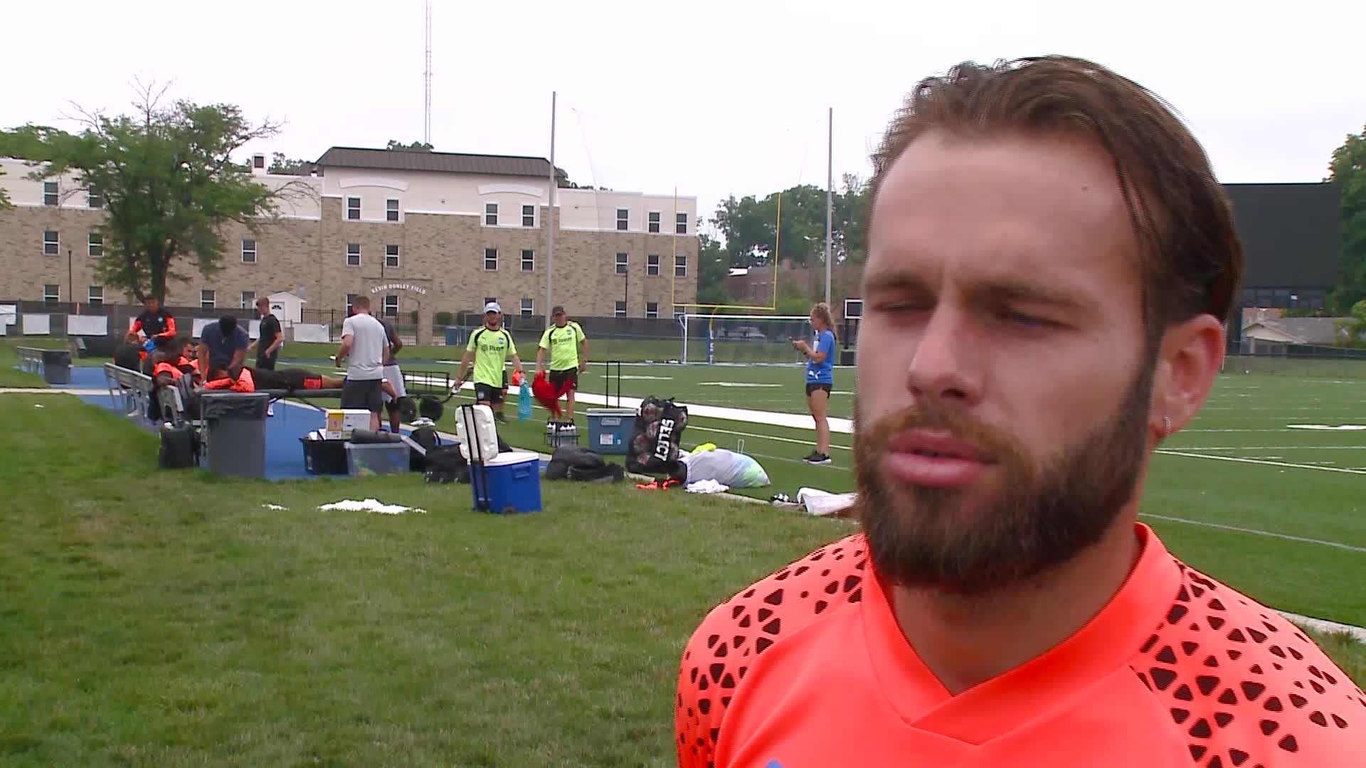 Fort Wayne FC’s Alex Frank full practice interview 7/20/2023 – WANE 15