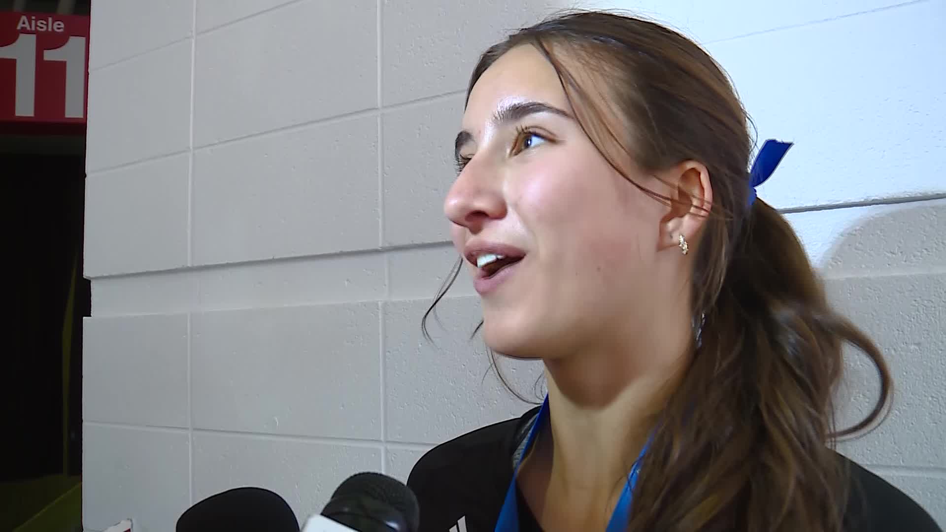 Southwood volleyball’s Carley Whitesel full 1A state championship ...