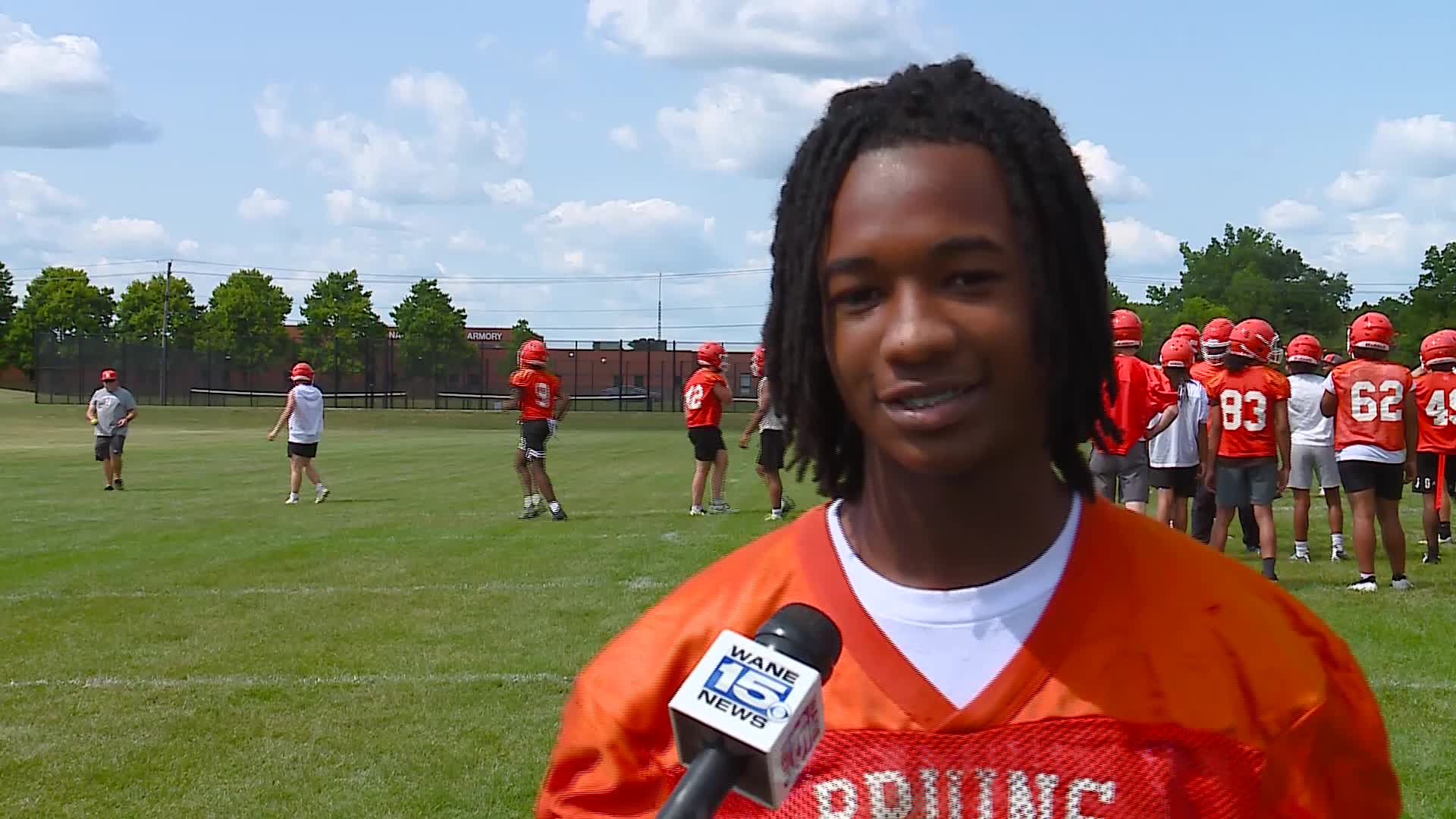 Northrop’s Aaron Robinson, Jakob Gump, Julante Hinton and Quentin Bowen ...