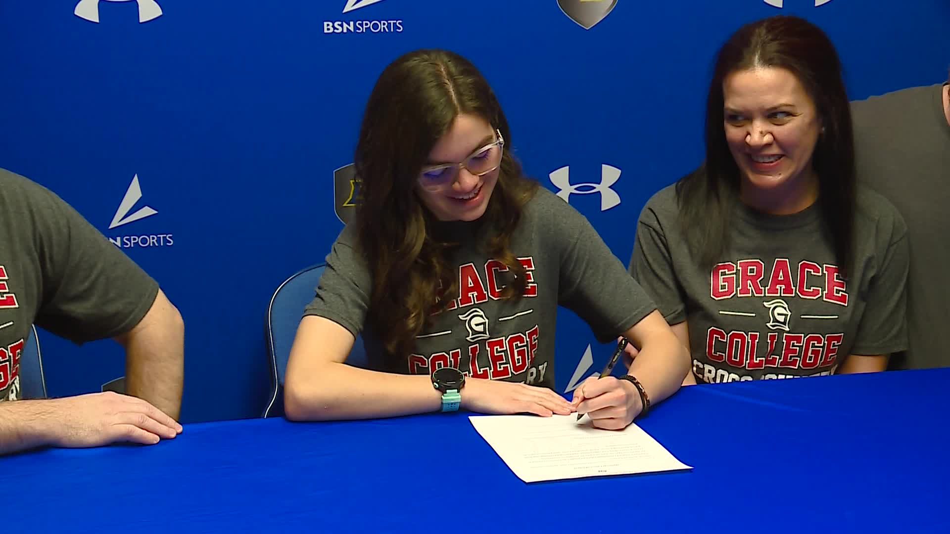 East Noble’s Chloe Gibson signing day interview with Grace College ...