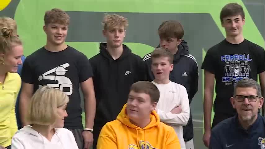 East Noble’s Caden Anderson full interview on signing with Franklin ...