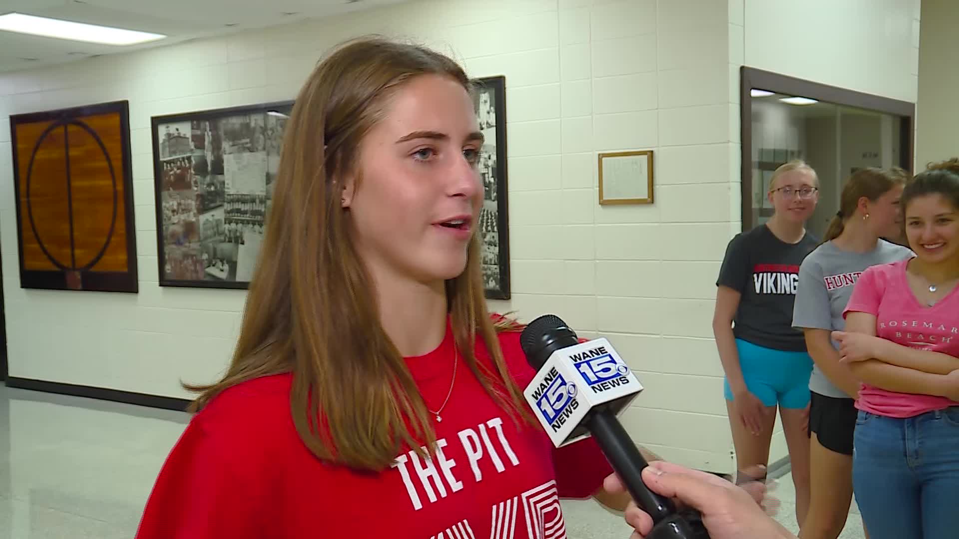 Huntington North’s Ella Colclesser, Emma Holzinger, Janna Teusch and ...