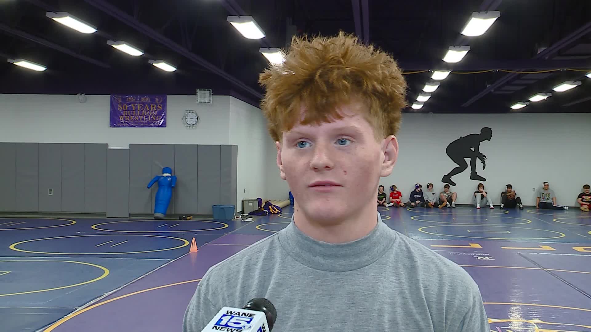 Aidan Elkins full interview to preview 2024 IHSAA wrestling state ...