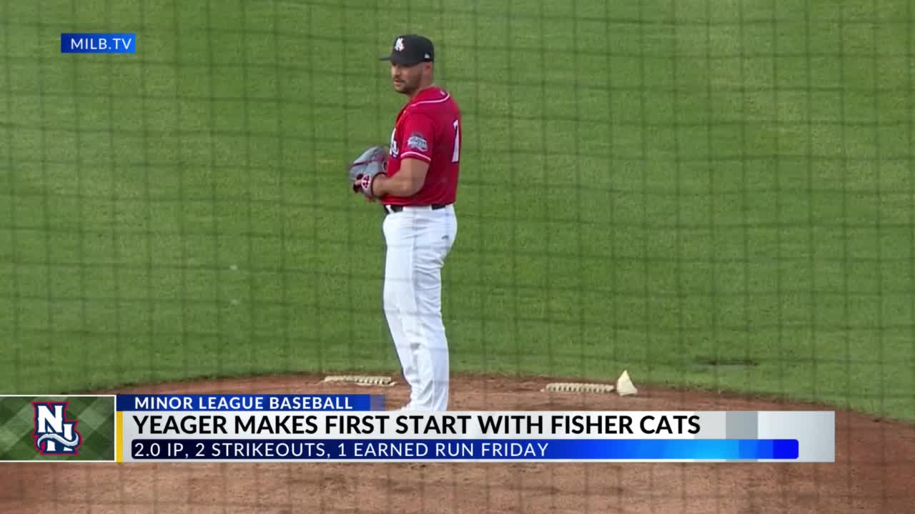 Fort Wayne native Chay Yeager makes first professional start with New Hampshire Fisher Cats ...
