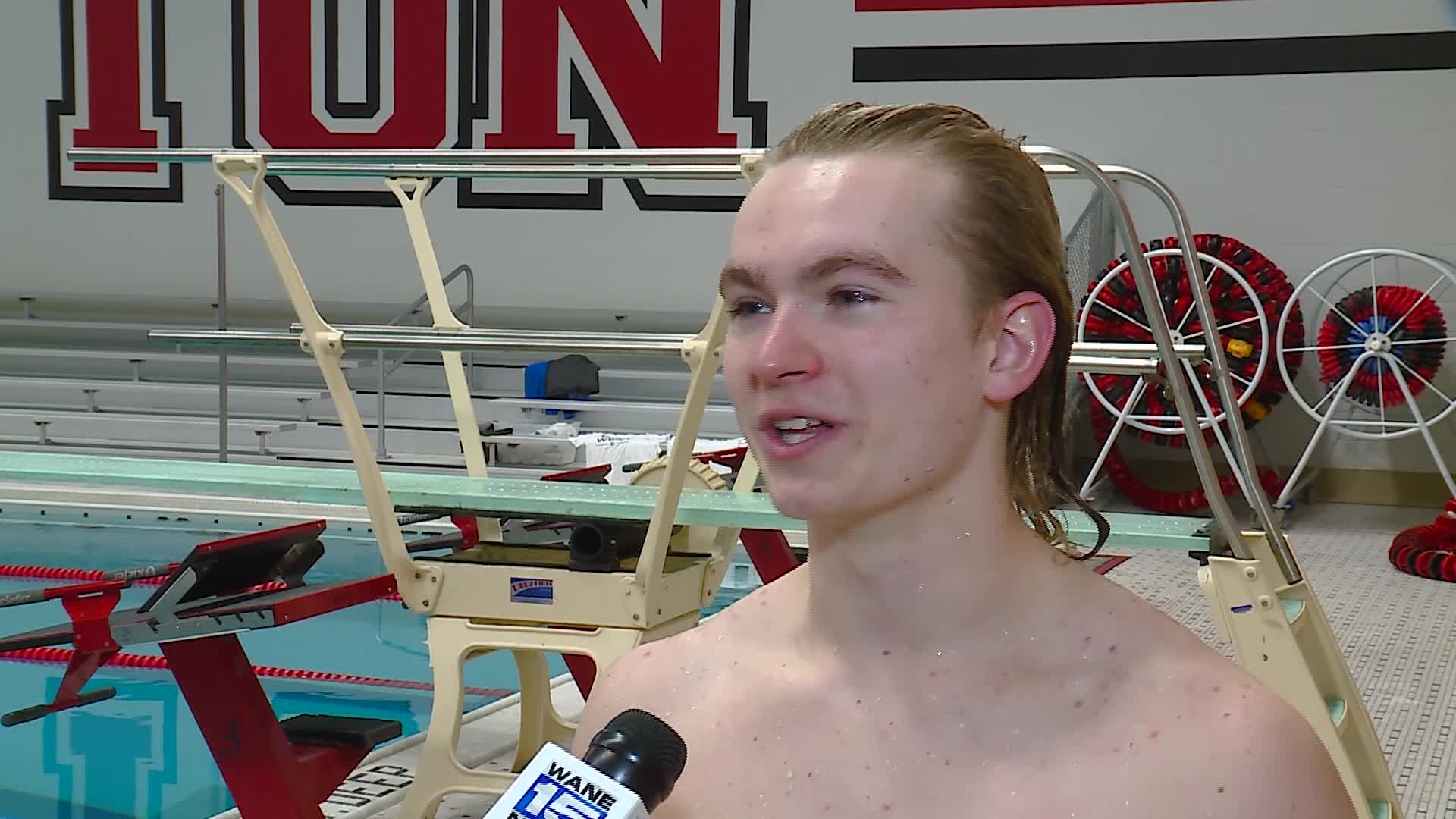 Bluffton boys swimming senior Dalton Rodgers full practice interview 2 ...