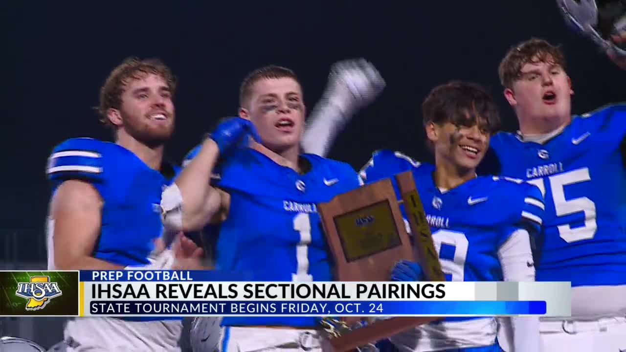 IHSAA reveals sectional brackets for 2025 football state tournament ...