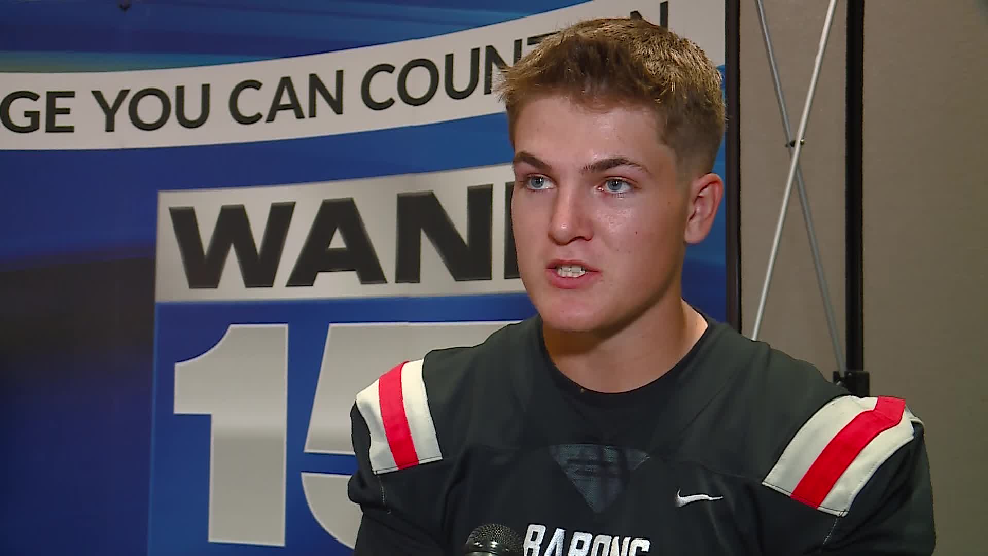DeKalb’s Bowen Minehart interview at NE Indiana High School Football ...