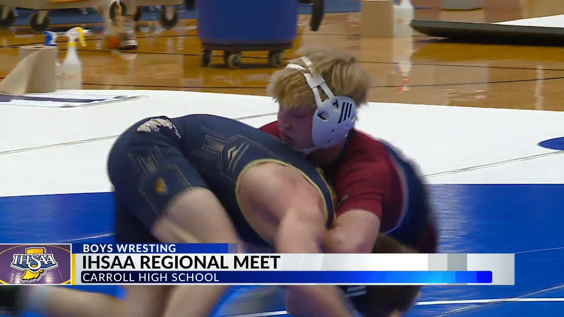 Garrett boys wrestling rolls to fourth IHSAA regional title in six ...