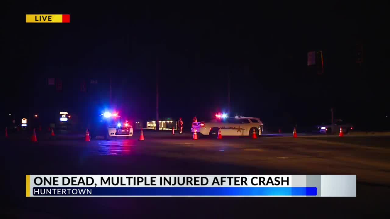 Police: 1 dead, 2 injured after 3-vehicle crash in Huntertown – WANE 15
