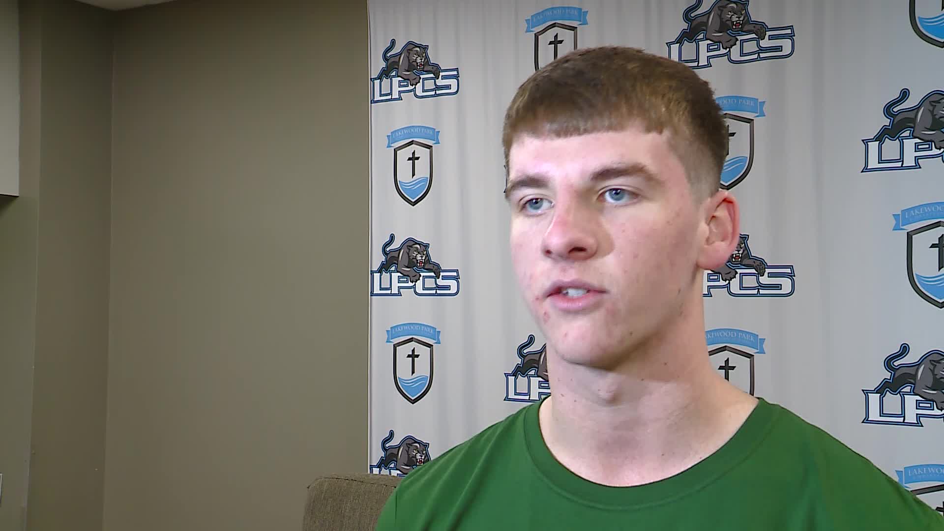 Lakewood Park Christian’s Mason Jolloff full signing day interview with ...