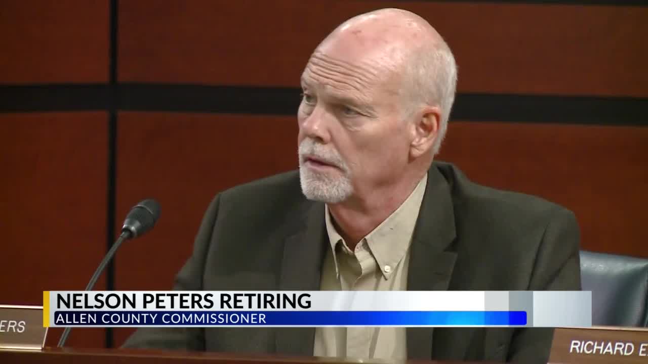 Allen County Commissioner Nelson Peters announces whether he’ll seek a ...