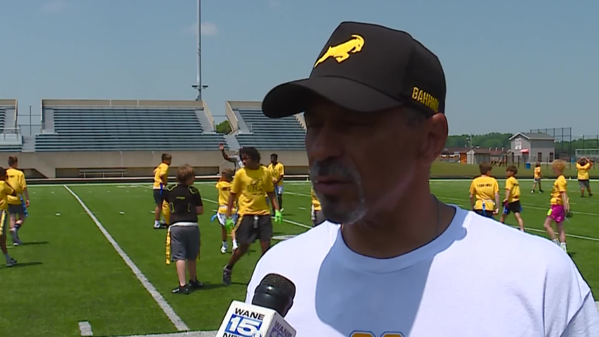 Rod Woodson full interview at HOPE Through Football Camp 7/8/2025 – WANE 15