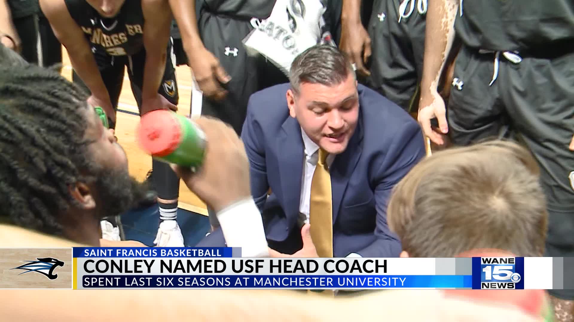 Nate Conley named head men’s basketball coach at Saint Francis – WANE 15