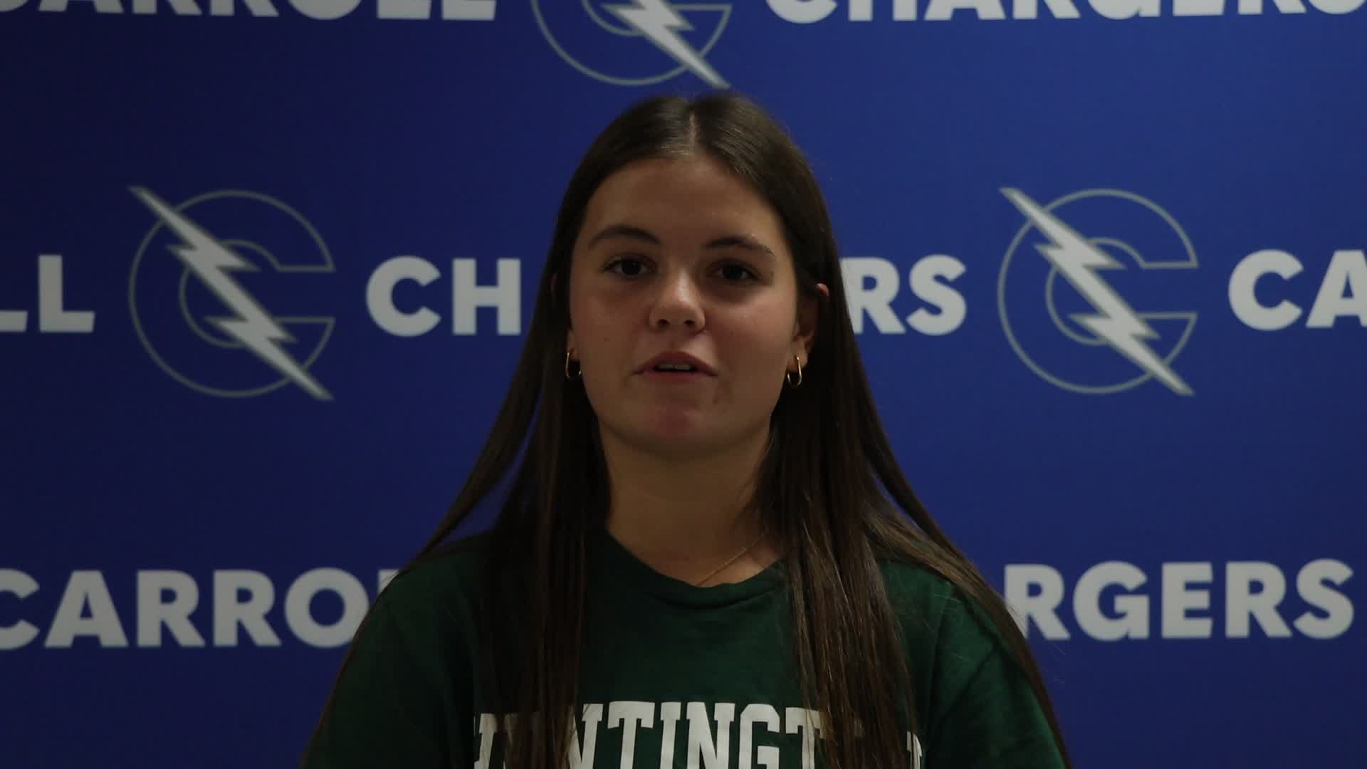 Aubrey Bobay full interview on signing with Huntington University ...
