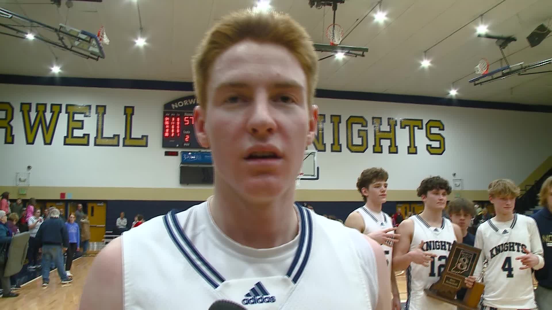 Norwell’s Luke McBride, Jake Parker and Mike McBride reflect on winning back-to-back NE8 boys ...