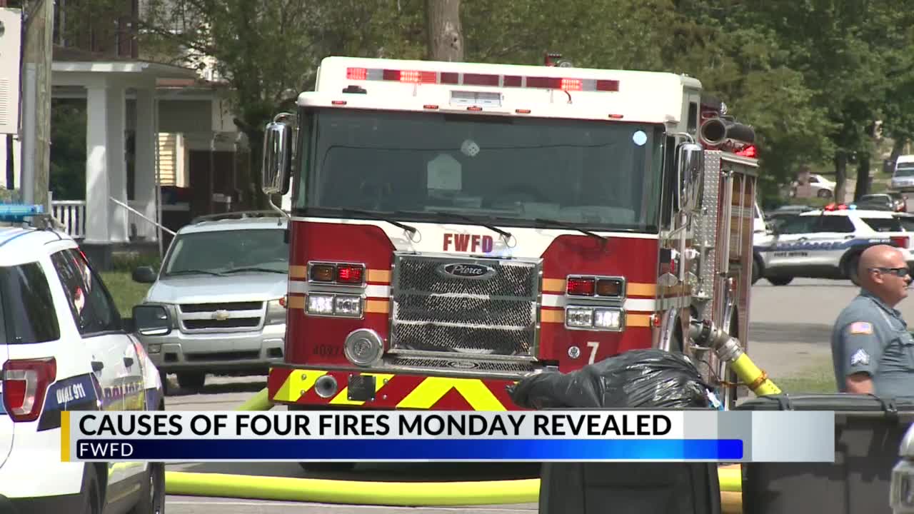 FWFD provides info on 4 Fort Wayne fires – WANE 15