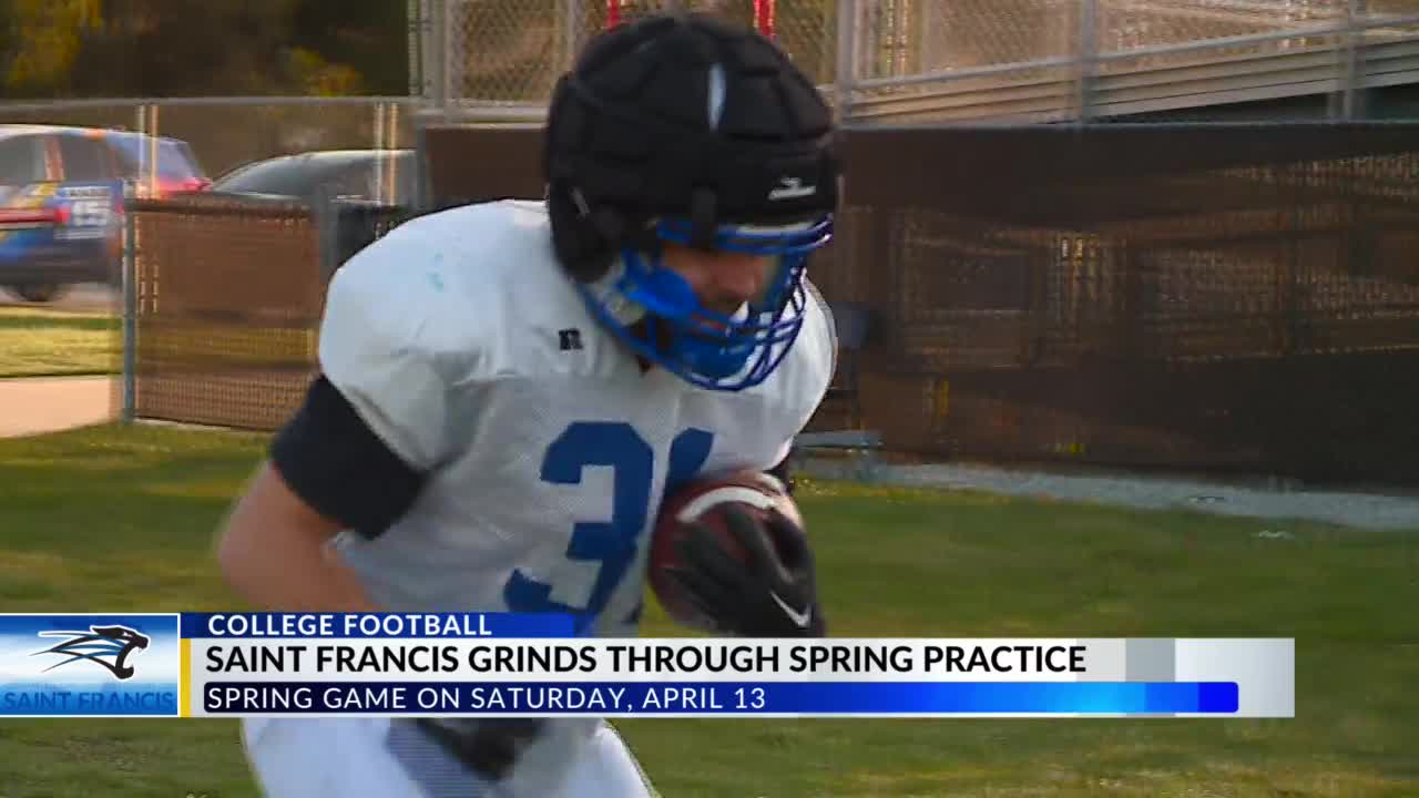 Saint Francis football grinds through spring practices – WANE 15