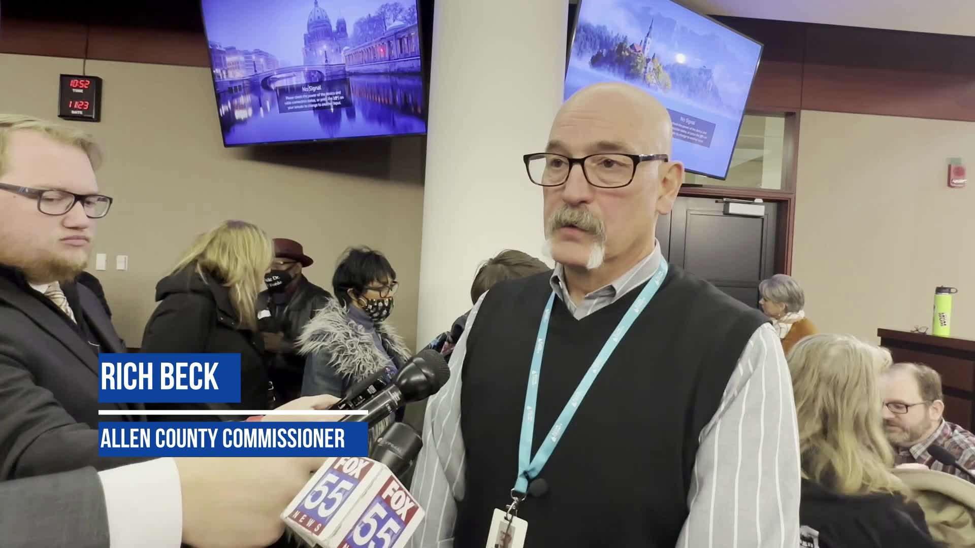 Rich Beck on new jail site – WANE 15