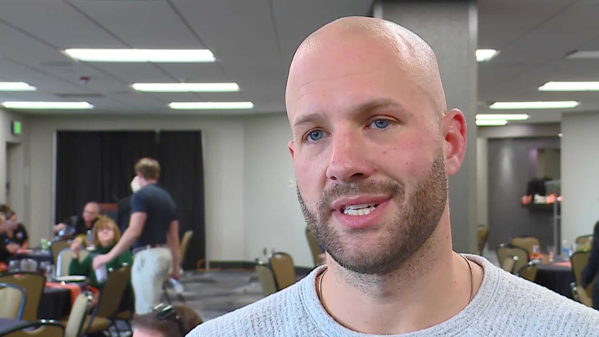 Shawn Szydlowski full interview at Komets media luncheon 10/9/2023 ...