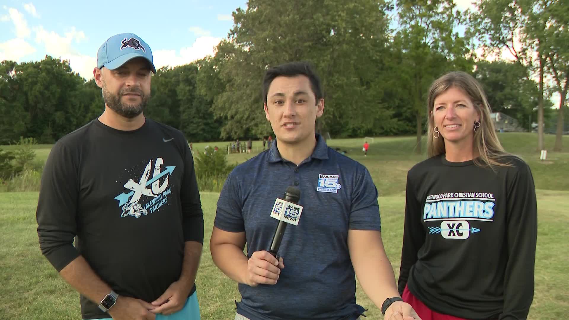 Lakewood Park cross country coaches Mark and Jami VandeVelde interviews ...